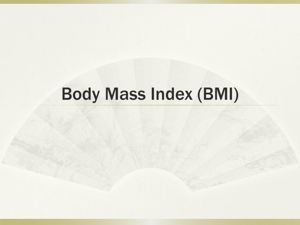 PPT - Body Mass Index (BMI) PowerPoint Presentation, free download - ID ...