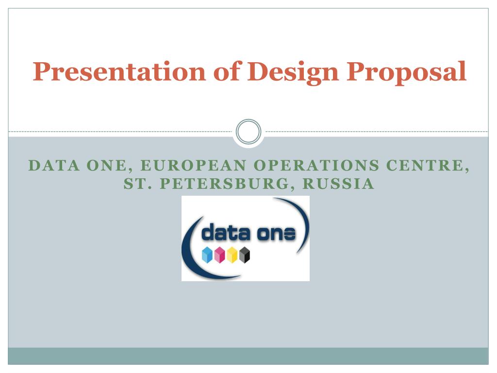 PPT - Presentation of Design Proposal PowerPoint Presentation, free ...