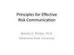 PPT - Basic principles on Risk Communication PowerPoint Presentation ...