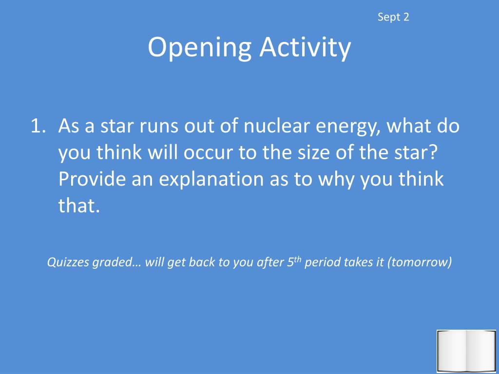 PPT - Opening Activity PowerPoint Presentation, free download - ID:5879312
