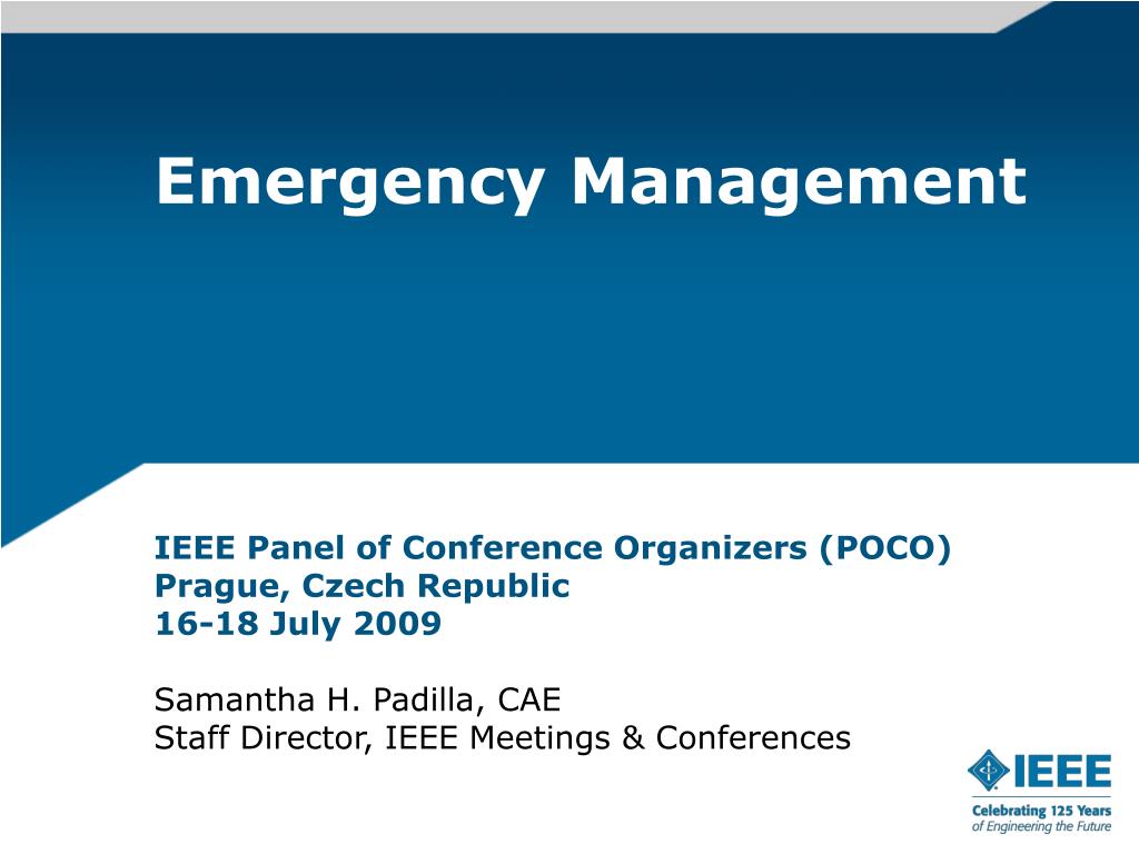 PPT - Emergency Management PowerPoint Presentation, free download - ID ...