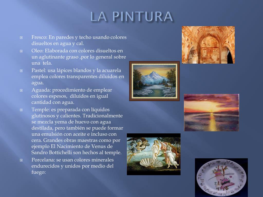 PPT - LA PINTURA PowerPoint Presentation, free download - ID:5883020