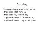 PPT - ROUNDING OFF PowerPoint Presentation, free download - ID:6448606