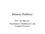 PPT - Problems in Memory Management PowerPoint Presentation, free ...