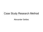 PPT - Case study research PowerPoint Presentation, free download - ID ...