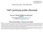 PPT - FAP Certificate profile (Revised) PowerPoint Presentation, free ...