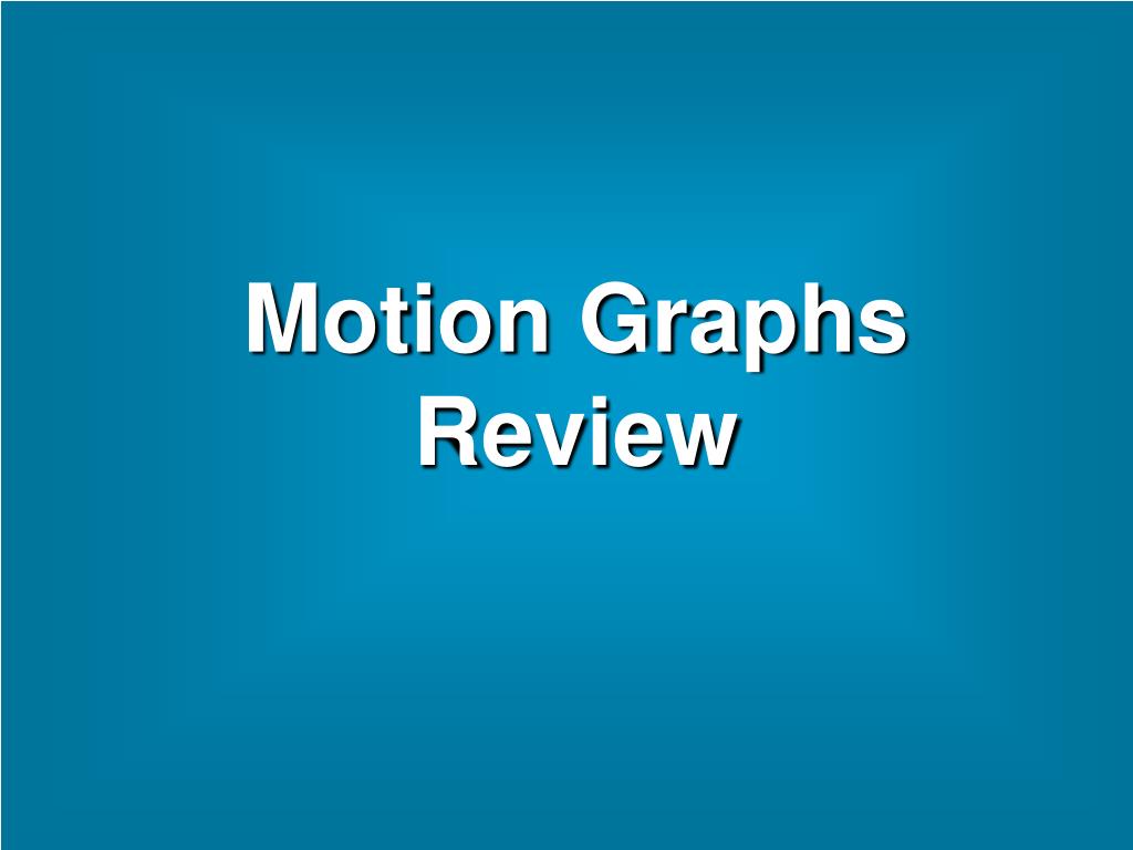 PPT - Motion Graphs Review PowerPoint Presentation, free download - ID ...