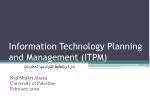 PPT - Information Technology Project Methodology (ITPM) PowerPoint Presentation - ID:5180673