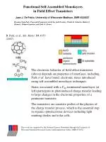 PPT - Self Assembled Monolayers PowerPoint Presentation, free download - ID:441776