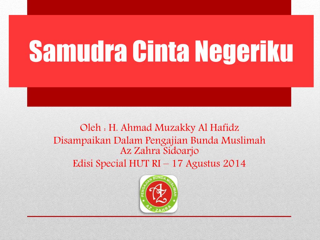 PPT - Samudra Cinta Negeriku PowerPoint Presentation, free download ...