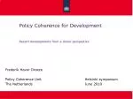PPT - Policy Coherence for Development PowerPoint Presentation, free ...