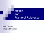 PPT - DYNAMIC INTERACTIONAL FRAME OF REFERENCE Cognitive Rehabilitation ...