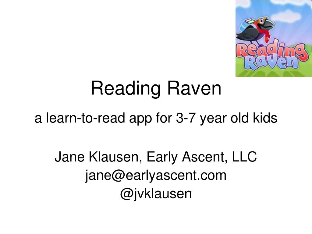 PPT - Reading Raven PowerPoint Presentation, free download - ID:5898258