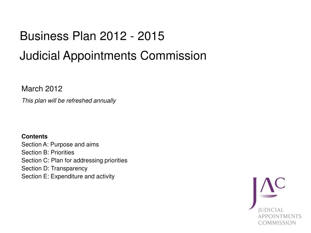 PPT - Judicial Appointments Commission PowerPoint Presentation, free ...
