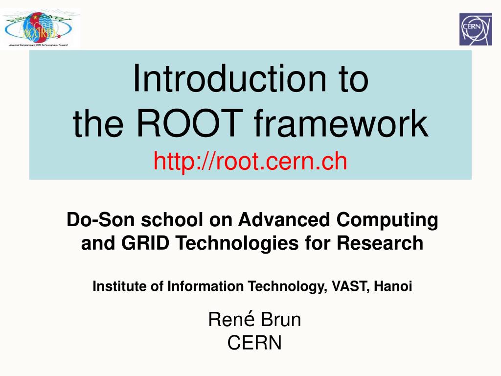 PPT - Introduction to the ROOT framework root.cern.ch PowerPoint ...