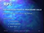 PPT - Sun RPC PowerPoint Presentation, free download - ID:3142560