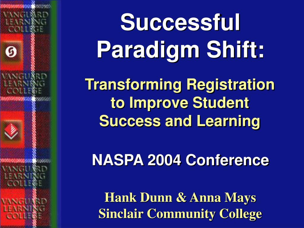 PPT - Successful Paradigm Shift: PowerPoint Presentation, free download ...
