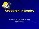 PPT - Research Integrity PowerPoint Presentation, free download - ID ...