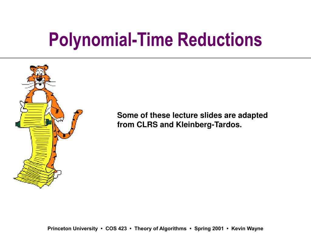 PPT - Polynomial-Time Reductions PowerPoint Presentation, free download ...