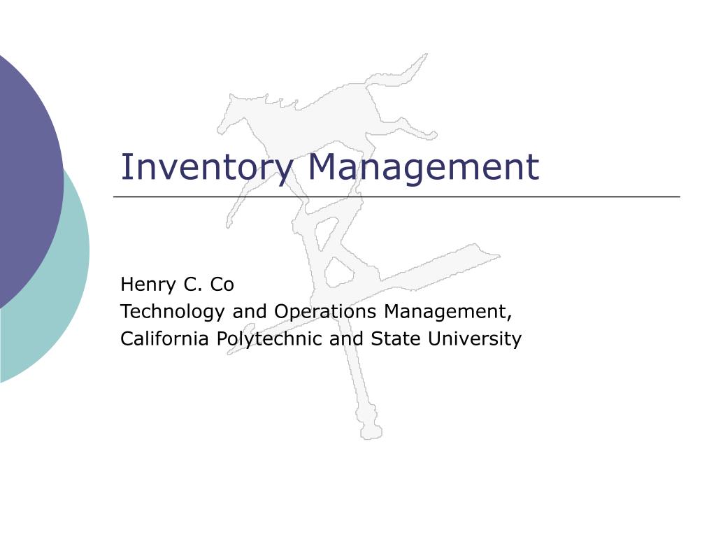 PPT - Inventory Management PowerPoint Presentation, free download - ID ...