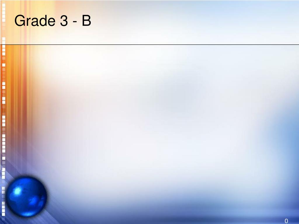 PPT - Grade 3 - B PowerPoint Presentation, free download - ID:5907255