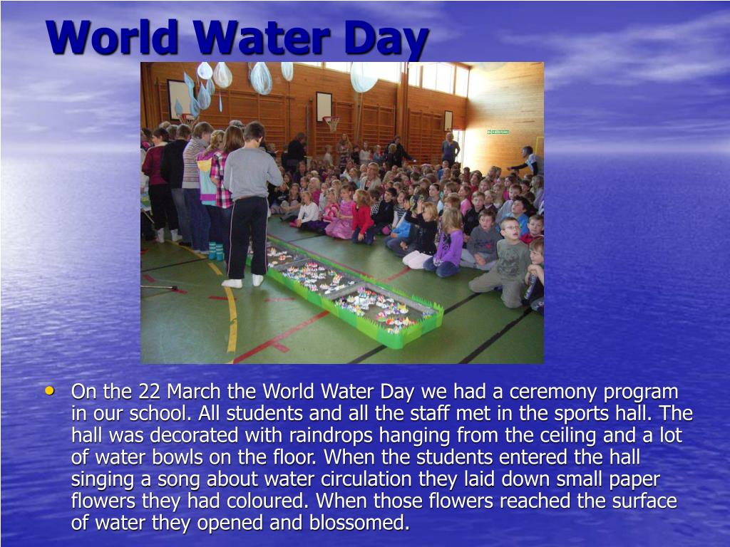 PPT - World Water Day PowerPoint Presentation, free download - ID:5909858