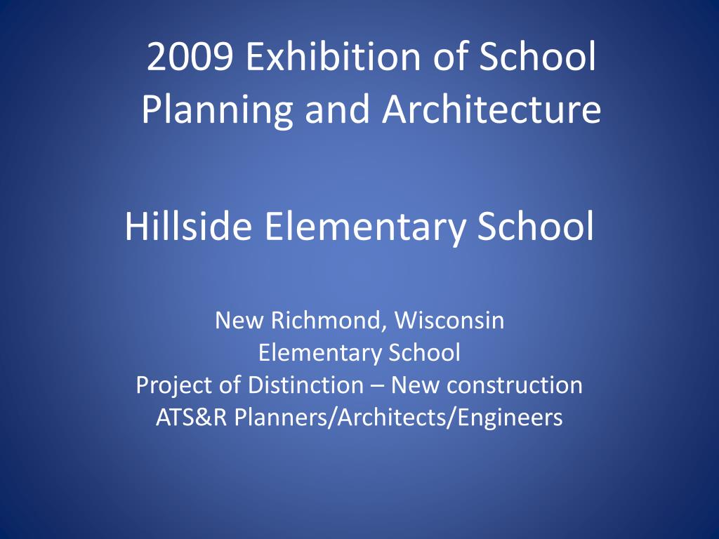 PPT - Hillside Elementary School PowerPoint Presentation, free download ...