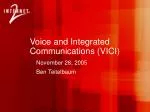 PPT - PERFORM VOICE COMMUNICATIONS PowerPoint Presentation, free ...