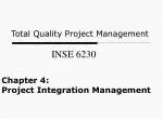 PPT - Chapter 4: Project Integration Management PowerPoint Presentation ...
