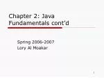 PPT - Chapter 1 Java Fundamentals PowerPoint Presentation, free ...