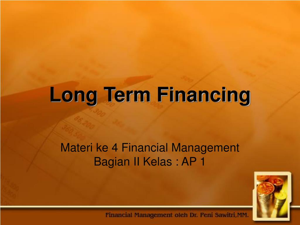 PPT - Long Term Financing PowerPoint Presentation, free download - ID ...