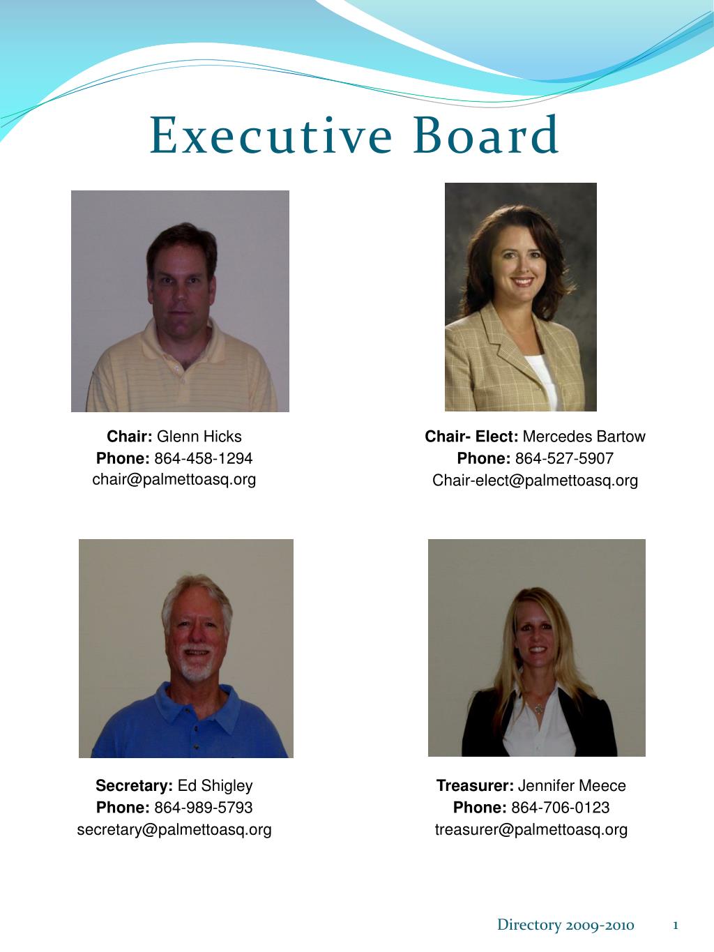 PPT - Executive Board PowerPoint Presentation, free download - ID:5926103