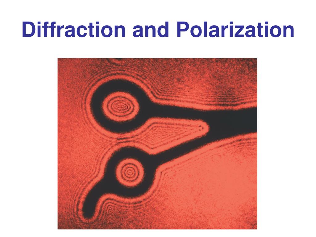 PPT - Diffraction and Polarization PowerPoint Presentation, free ...