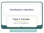 PPT - Introduction to Algorithms PowerPoint Presentation, free download - ID:854177