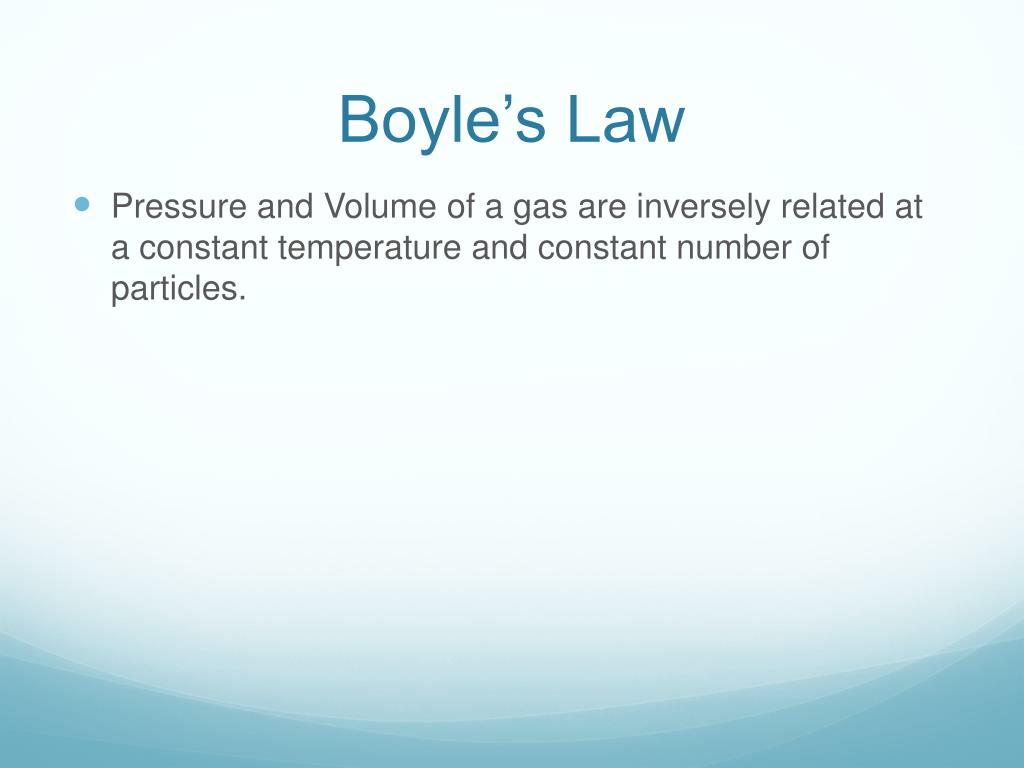 PPT - Boyle’s Law PowerPoint Presentation, free download - ID:5937259