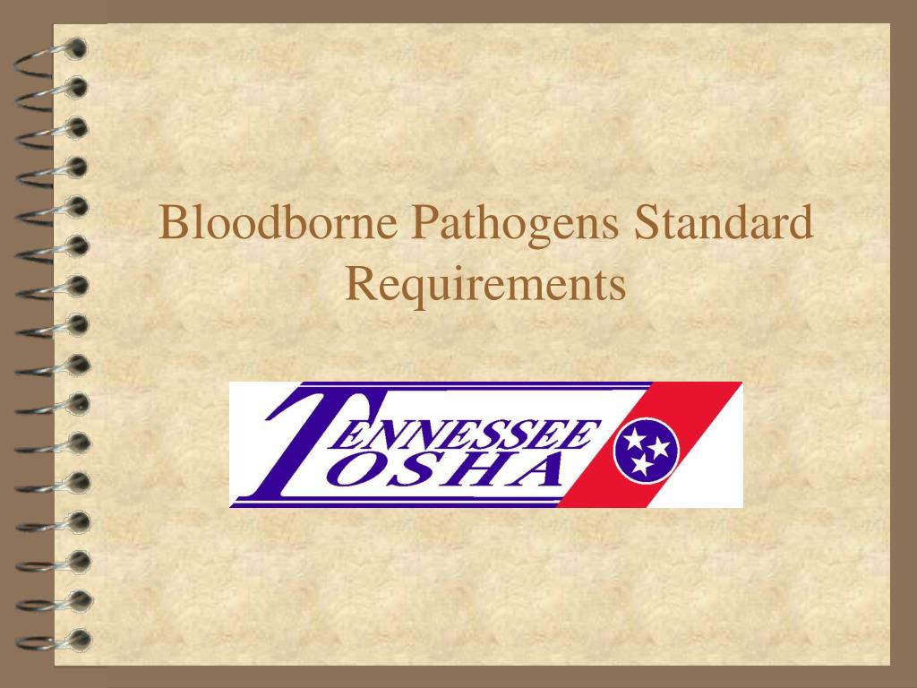 PPT - Bloodborne Pathogens Standard Requirements PowerPoint ...