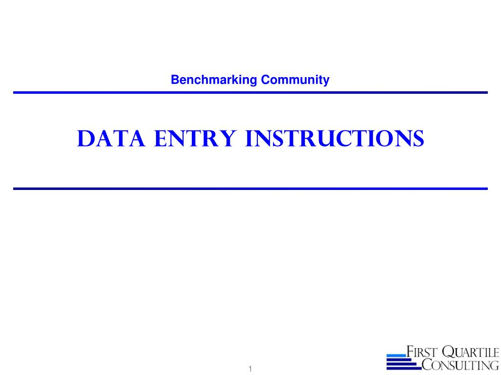 PPT - Data Entry Instructions PowerPoint Presentation, free download ...