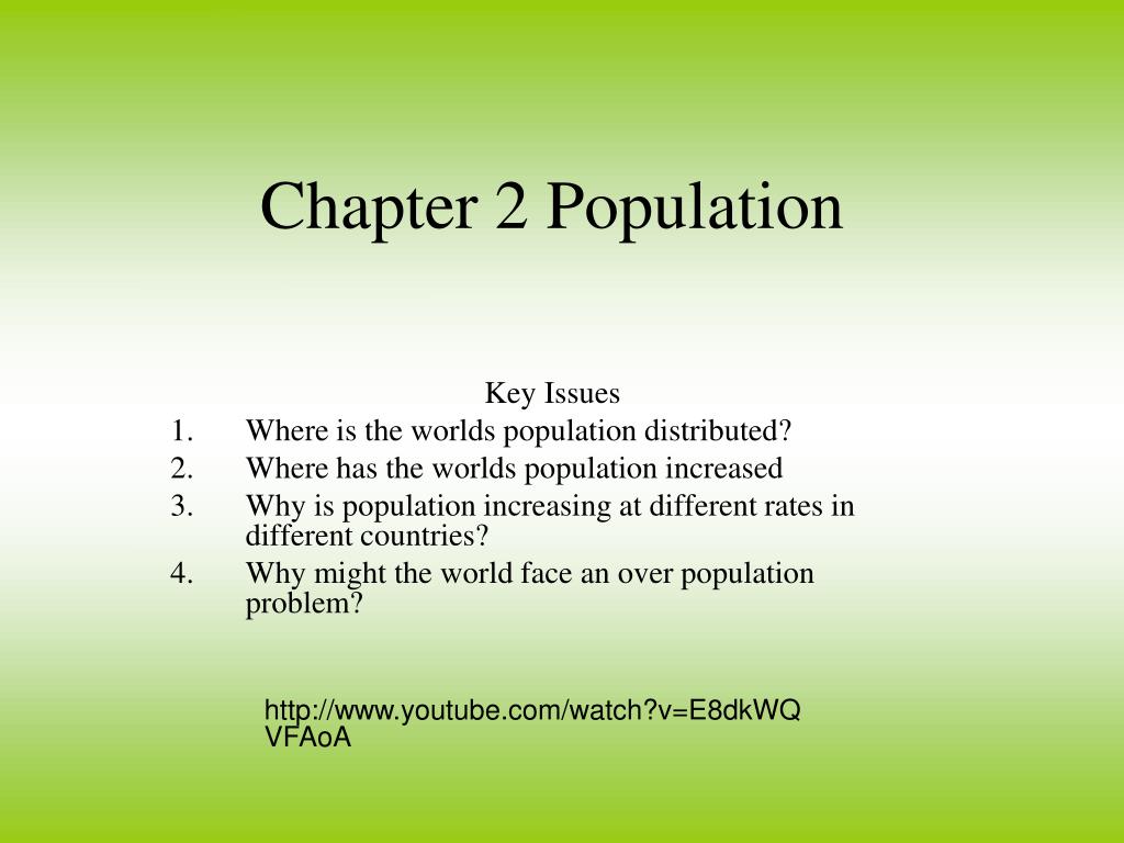 PPT - Chapter 2 Population PowerPoint Presentation, free download - ID ...