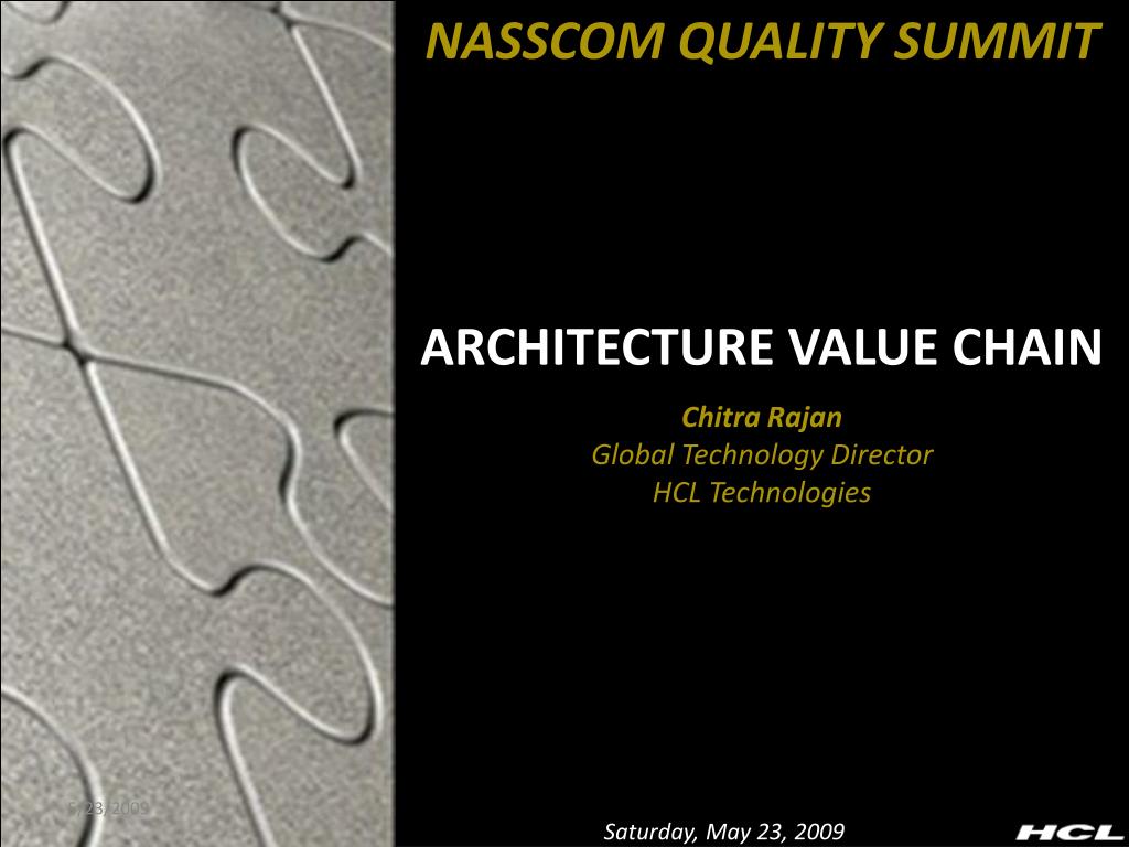 PPT - ARCHITECTURE VALUE CHAIN PowerPoint Presentation, free download ...