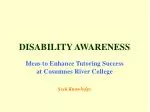 PPT - Learning Disability Awareness PowerPoint Presentation, free ...