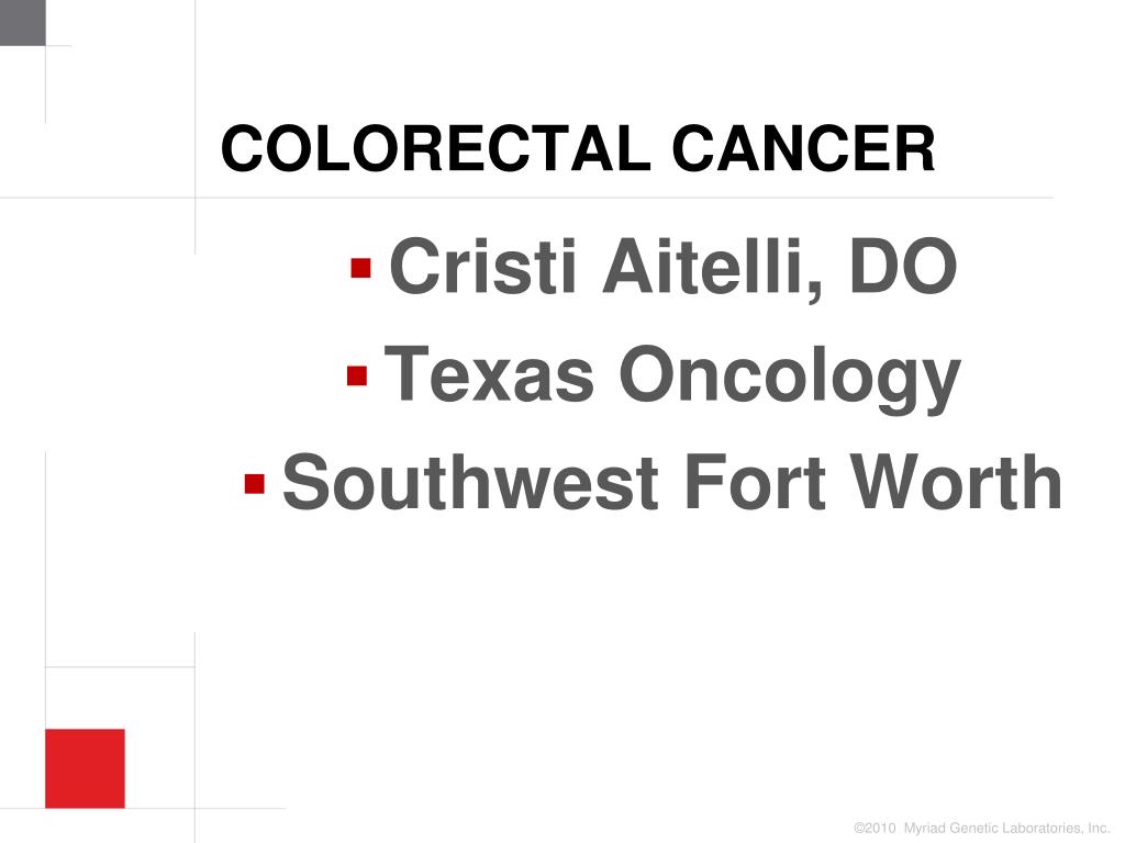 PPT - COLORECTAL CANCER PowerPoint Presentation, free download - ID:5946401