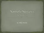 PPT - Chapter 12 Sample Surveys PowerPoint Presentation, free download ...