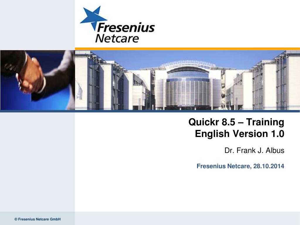 PPT - Quickr 8.5 – Training English Version 1.0 PowerPoint Presentation - ID:5953010