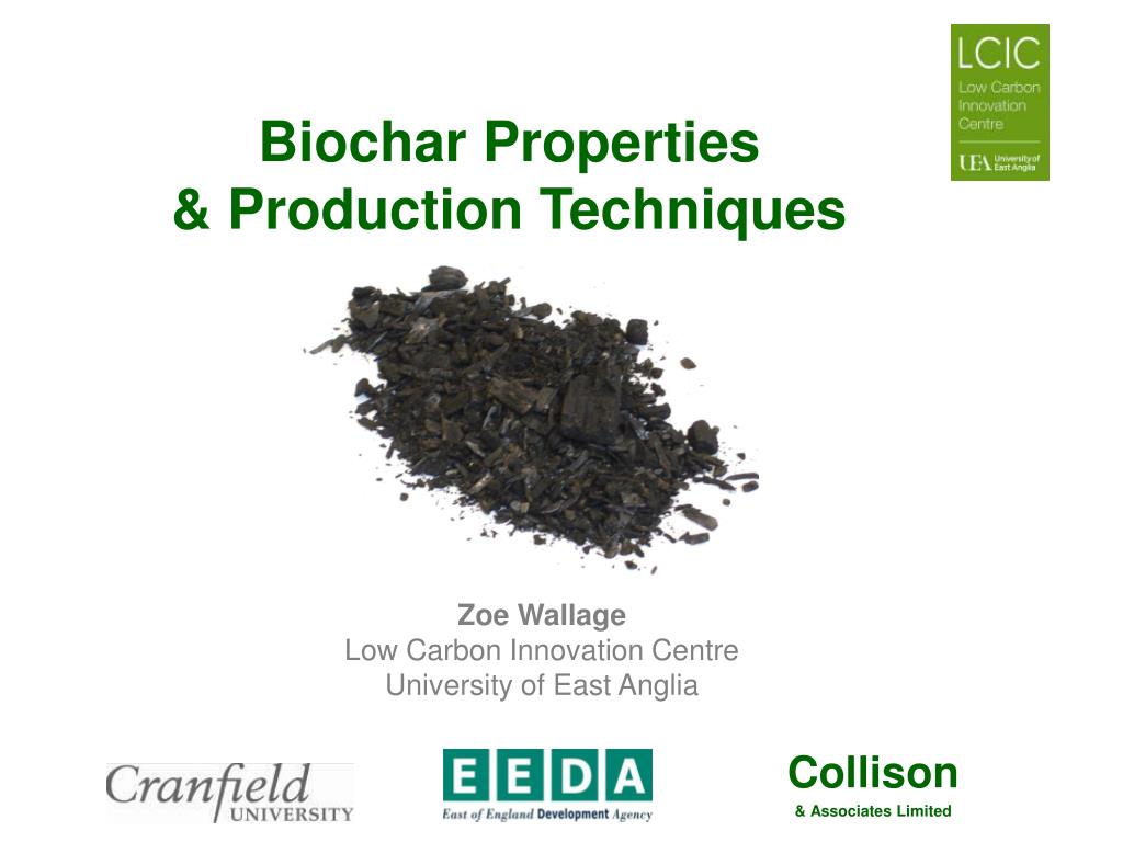 PPT - Biochar Properties & Production Techniques PowerPoint ...