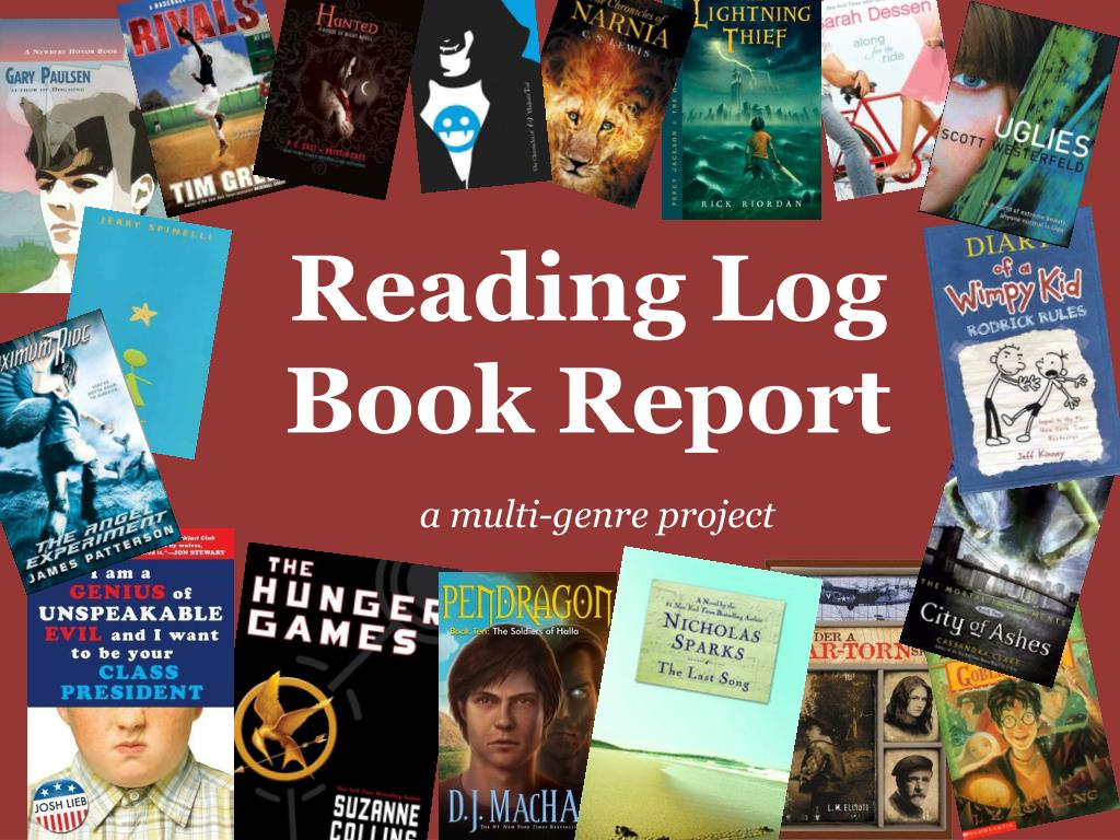 PPT - Reading Log Book Report PowerPoint Presentation, free download ...