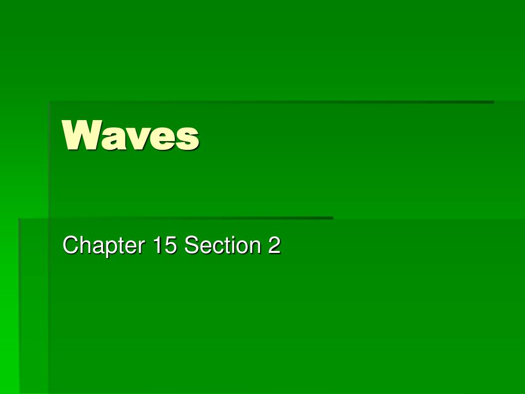 PPT - Waves PowerPoint Presentation, free download - ID:5960294