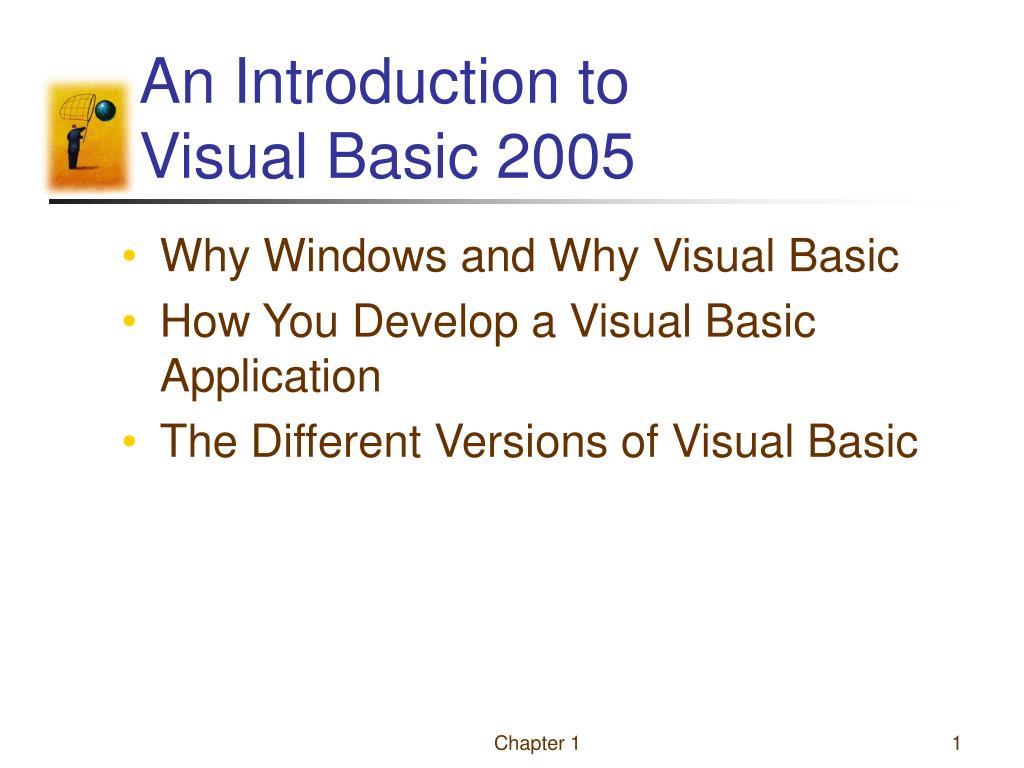 PPT - An Introduction to Visual Basic 2005 PowerPoint Presentation ...