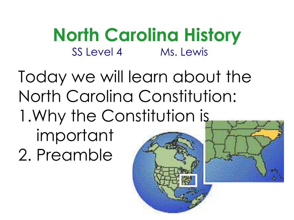 PPT - North Carolina History PowerPoint Presentation, free download ...