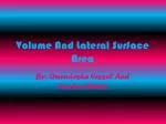 PPT - Lateral Area, Surface Area, and Volume Notes PowerPoint ...