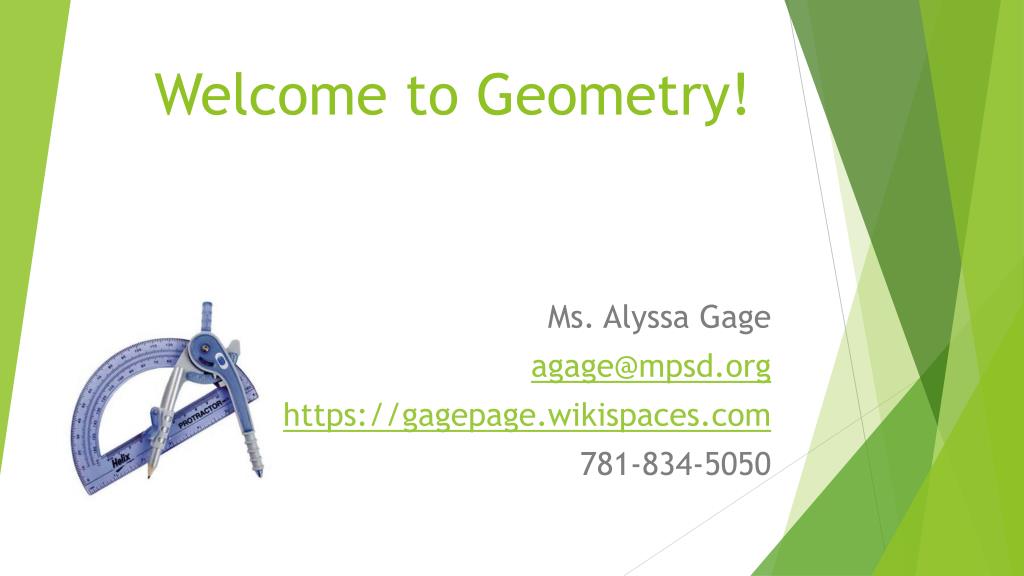 PPT - Welcome to Geometry! PowerPoint Presentation, free download - ID ...